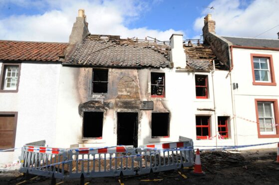Pittenweem Fish Bar fire: Pictures reveal devastation