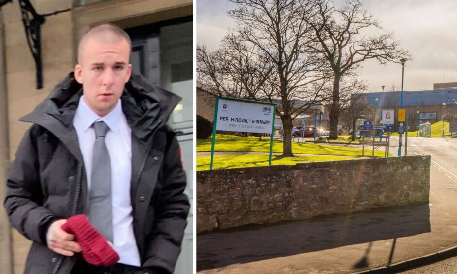Football yob threatened to stab Perth nurses