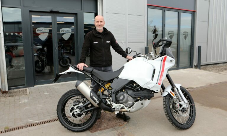 First look: New Ducati motorbikes showroom opens in Dundee
