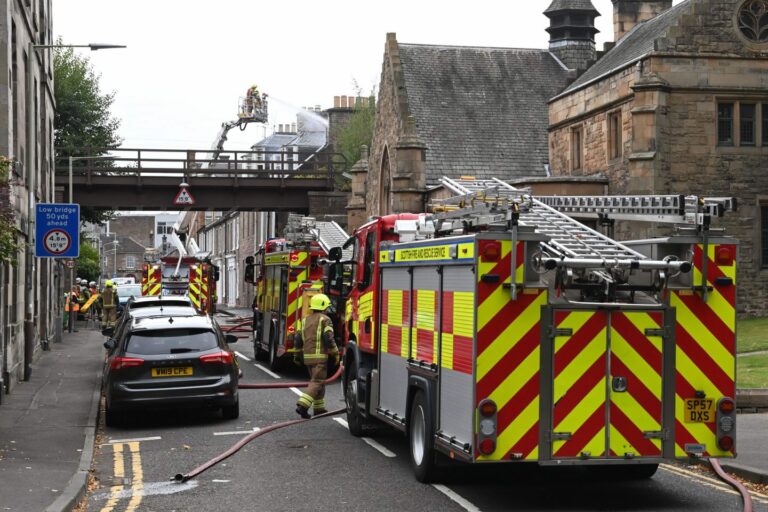 James Street: Perth residents hail 'hero' who raised alarm over fire