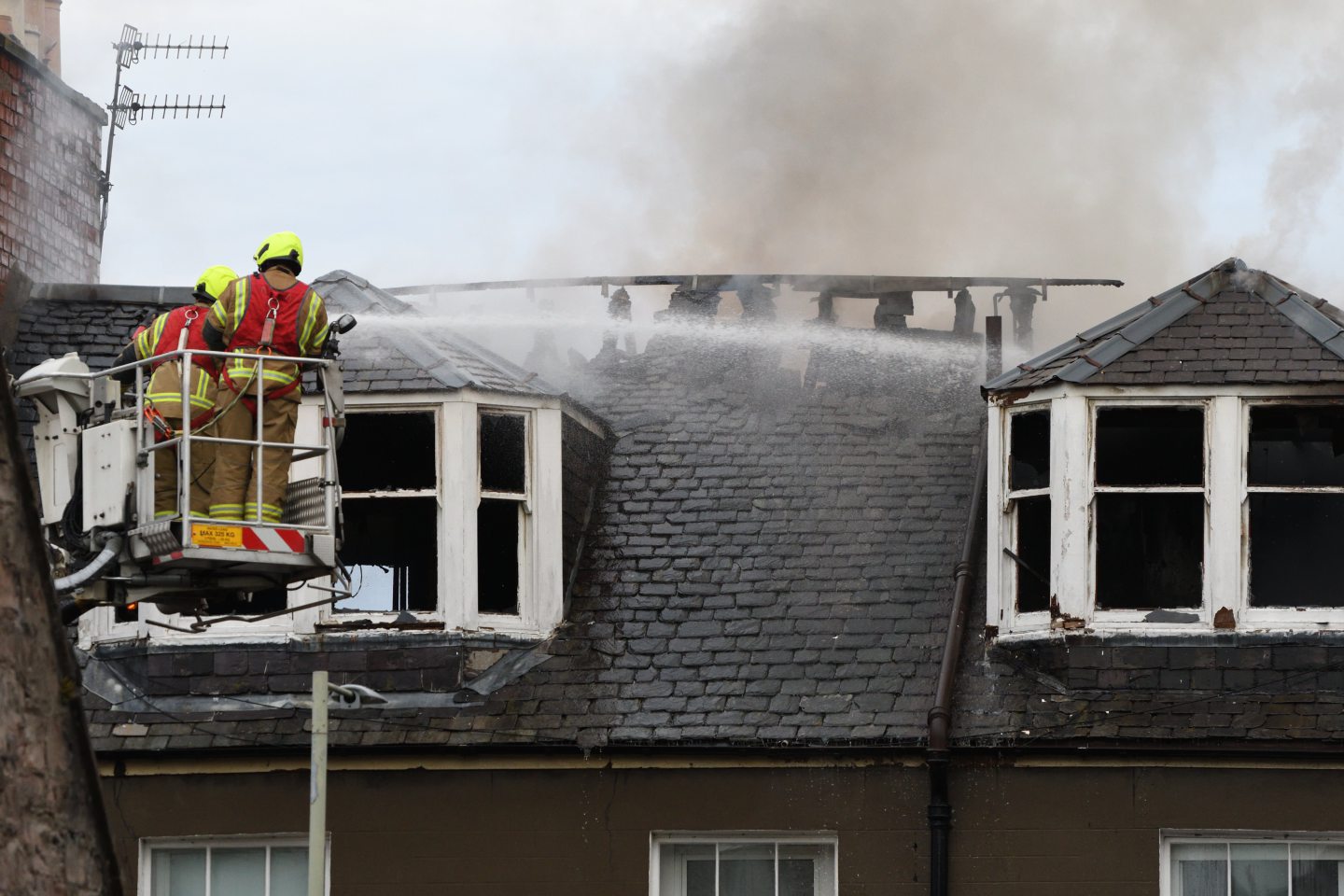 James Street: Perth 'hero' Mitch Taylor on moment fire took hold