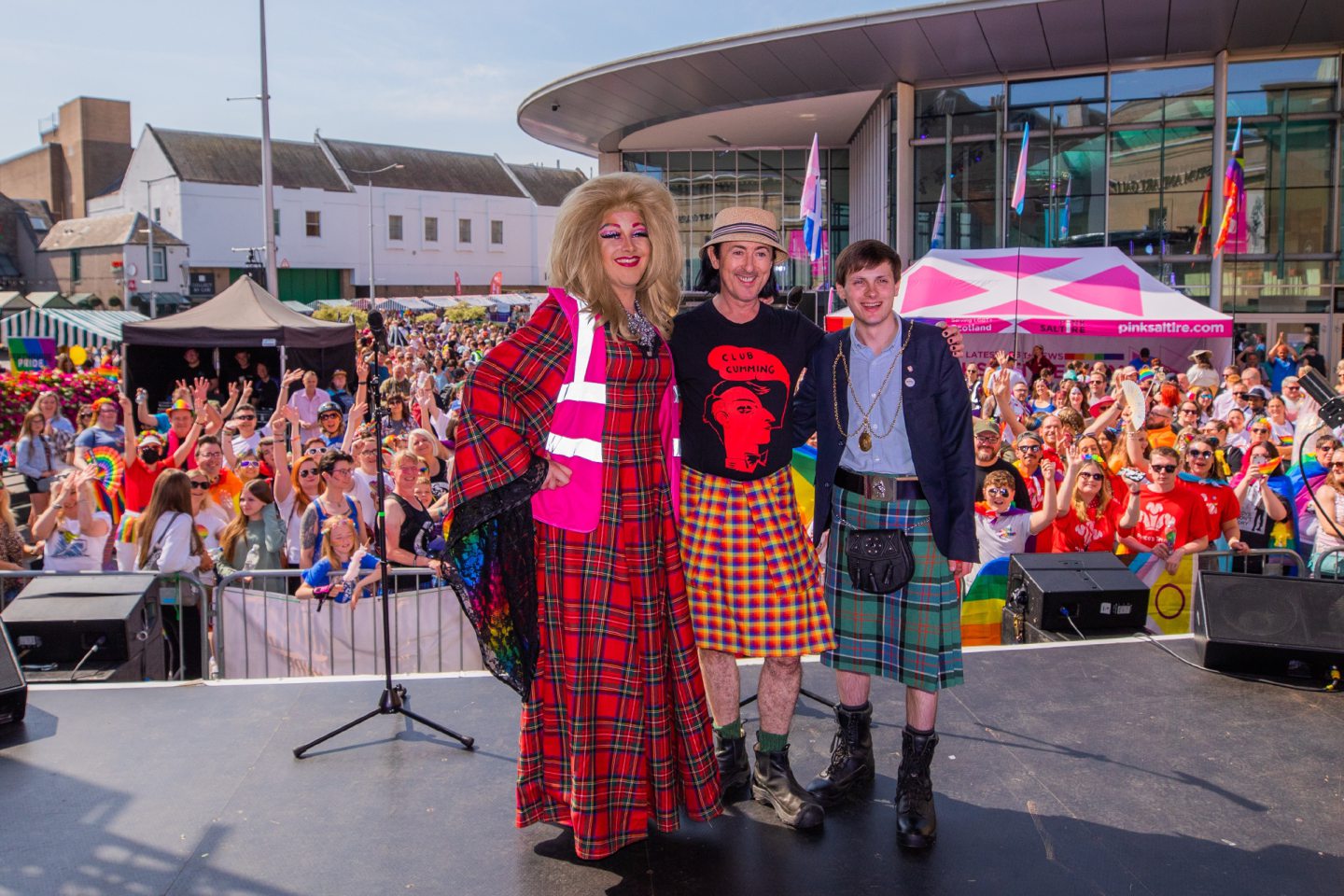 Best pictures as thousands of people attend Perthshire Pride 2022