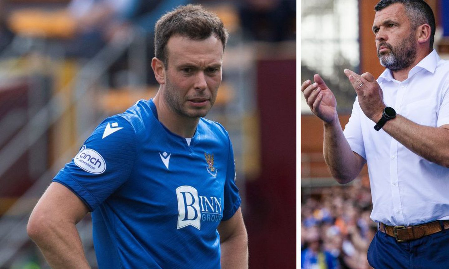 St Johnstone defender Andy Considine to face old club Aberdeen