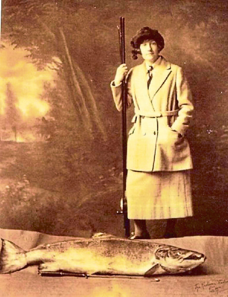 Decorated Perthshire nurse caught biggest salmon a century ago