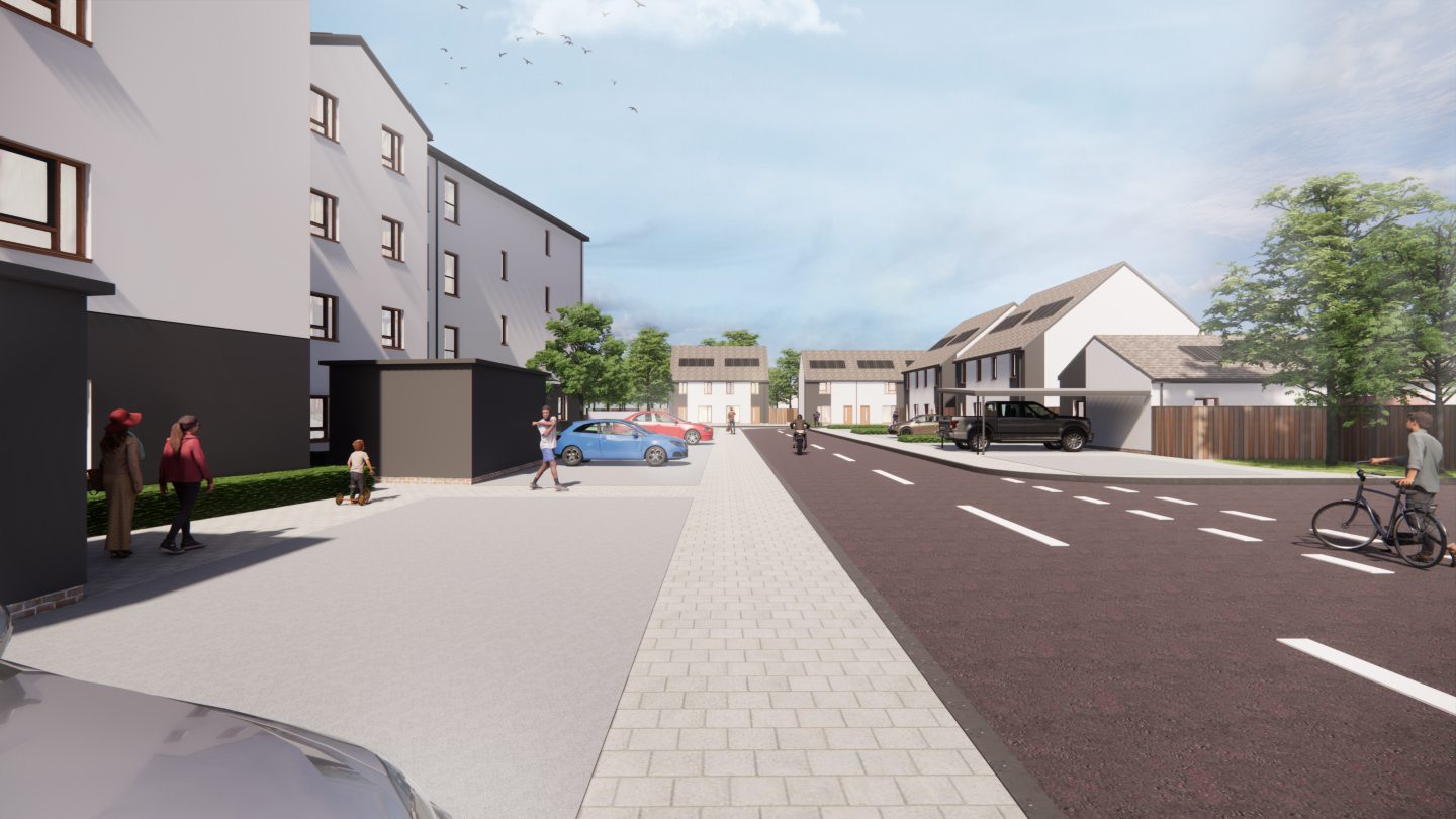 Ballindean Road: Images revealed of new Dundee houses