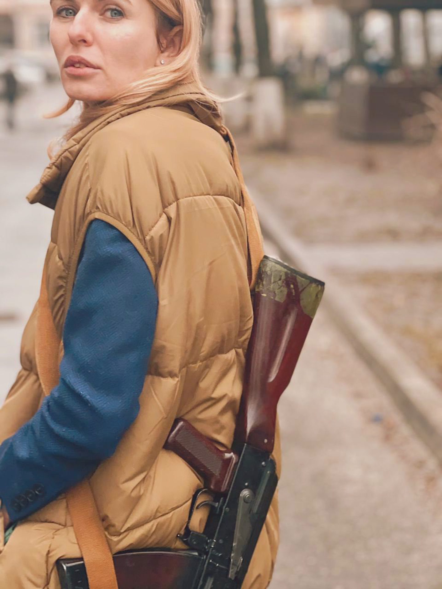 Fife visit for Ukrainian MP who armed herself against Russia