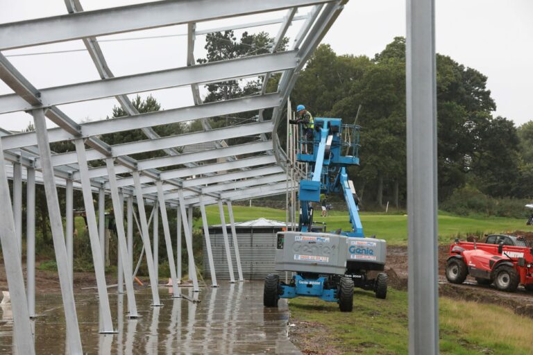 £300k Dundee driving range takes shape after Storm Arwen damage