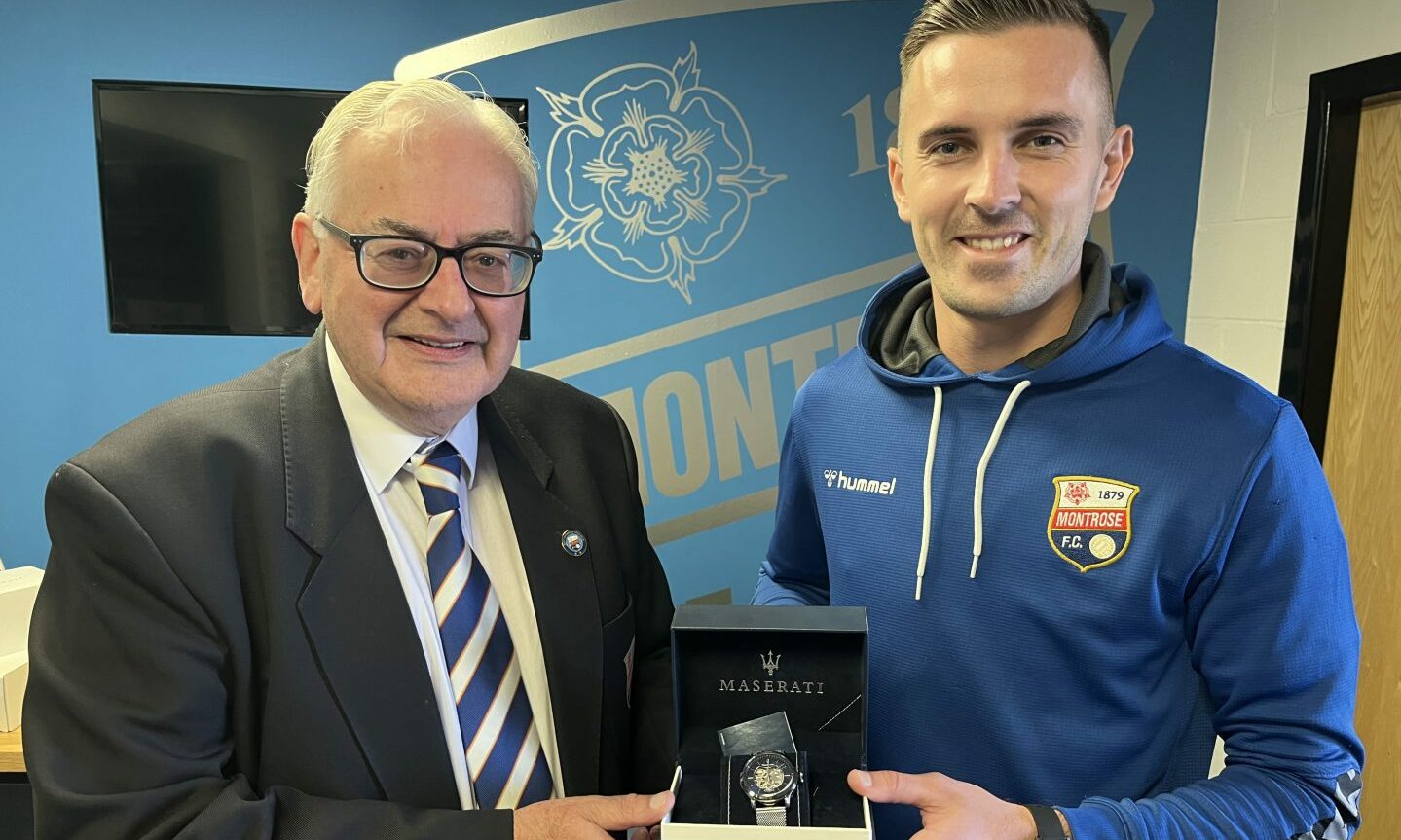 Graham Webster expresses wish to finish career at Montrose