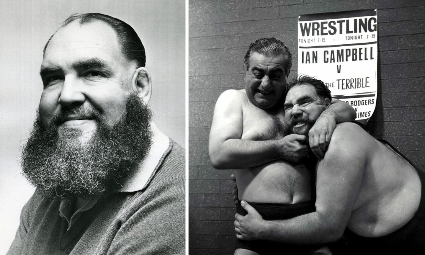 Dunfermline wrestler Ian Campbell awarded place in hall of fame