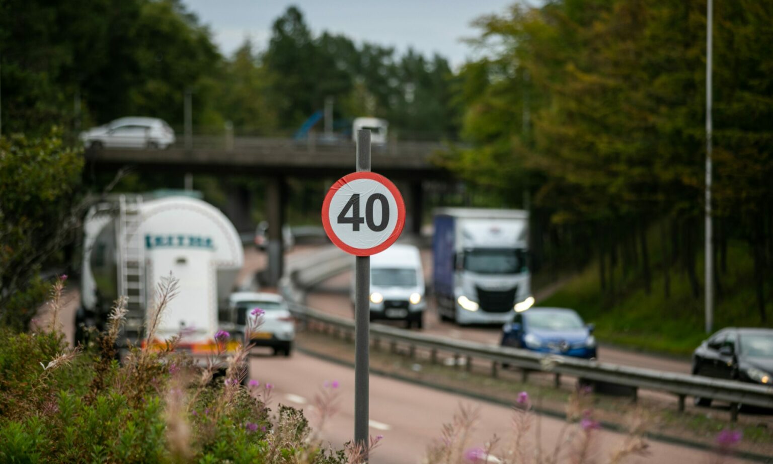 Confusion on Kingsway as temporary speed limit signs stay up