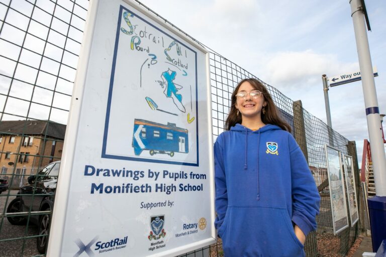 New platform for artistic Monifieth High School youngsters