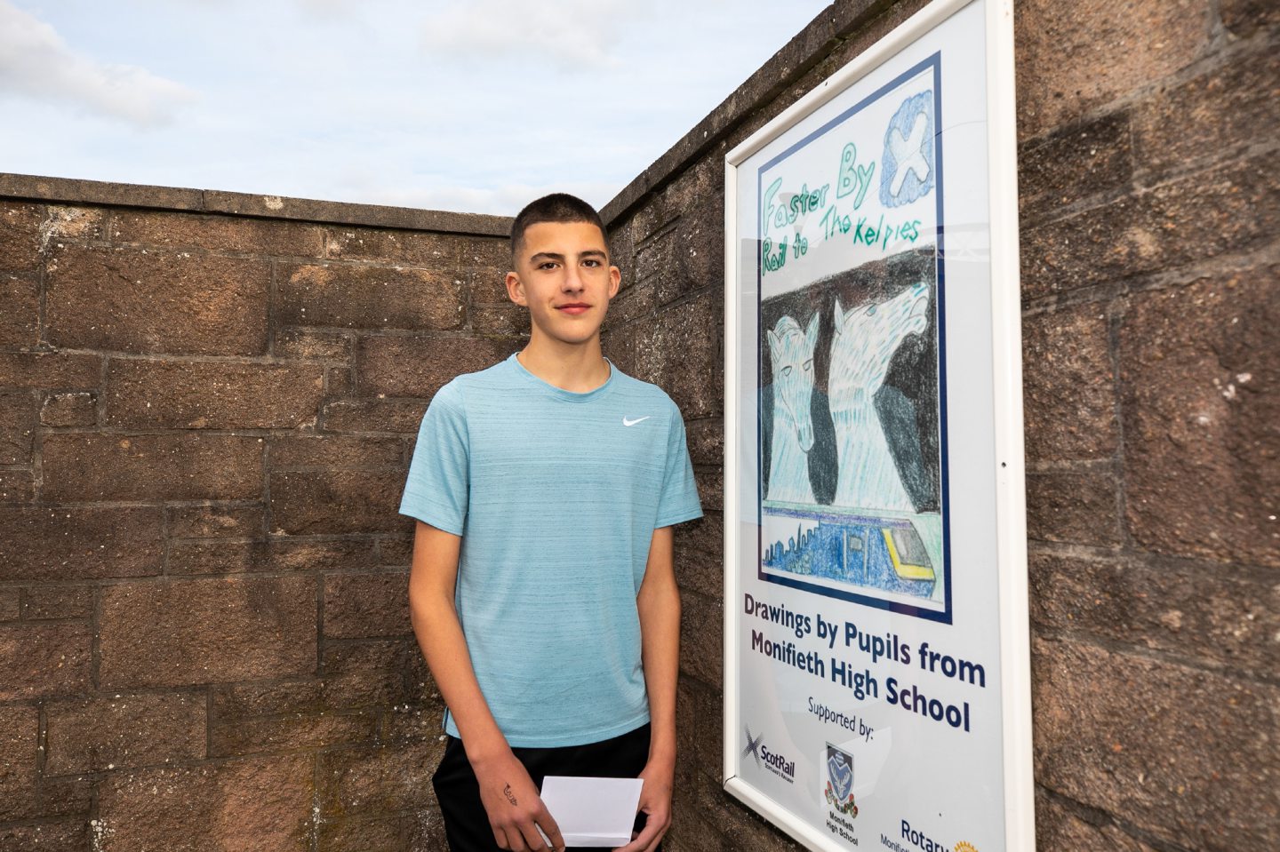 New platform for artistic Monifieth High School youngsters