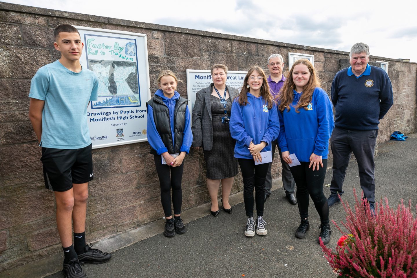New platform for artistic Monifieth High School youngsters