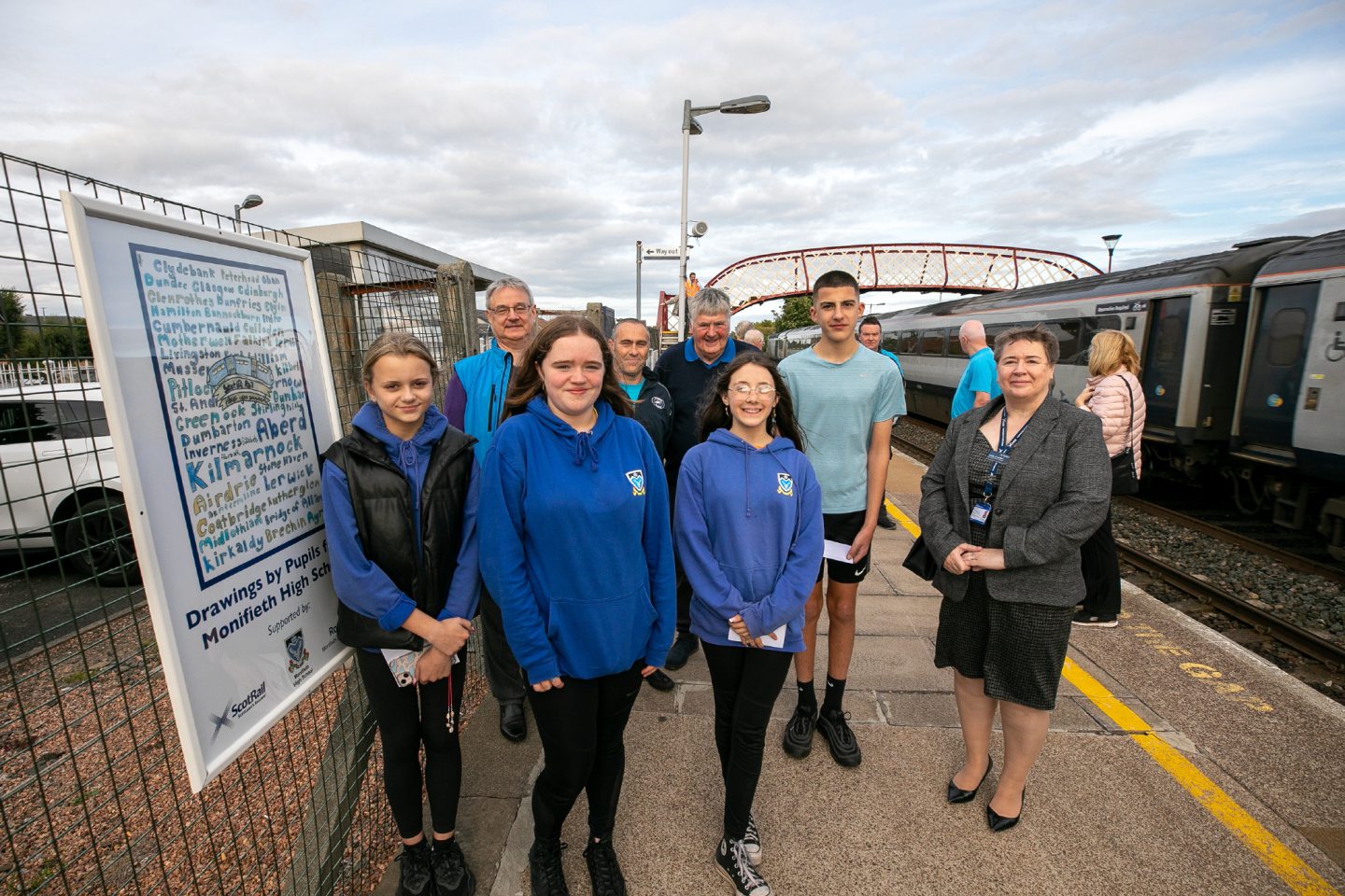 New platform for artistic Monifieth High School youngsters