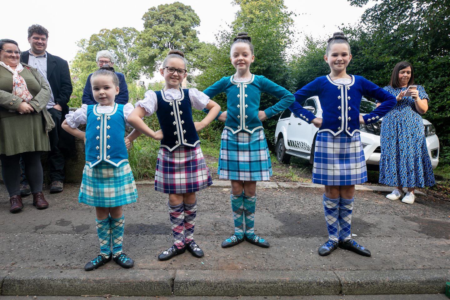 Best pictures as thousands salute Queen's cortege in Brechin
