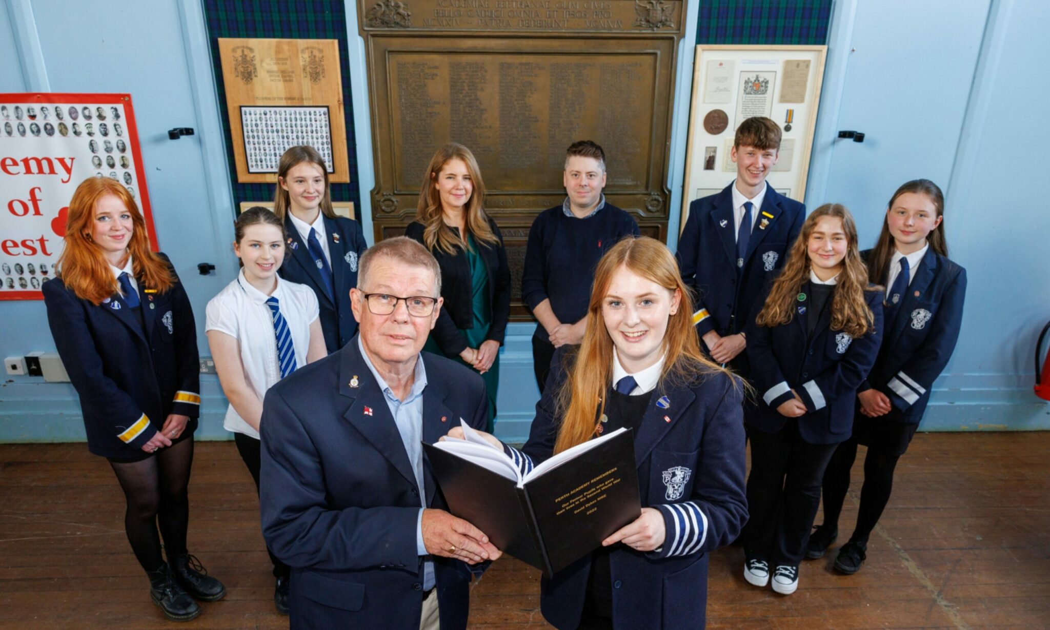 Perth Academy Remembers: Pupils' film about school's war fallen