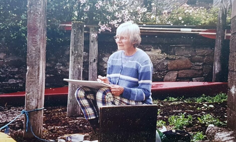 Margaret Cockburn of Strathkinness, who battled cancer for 34 years