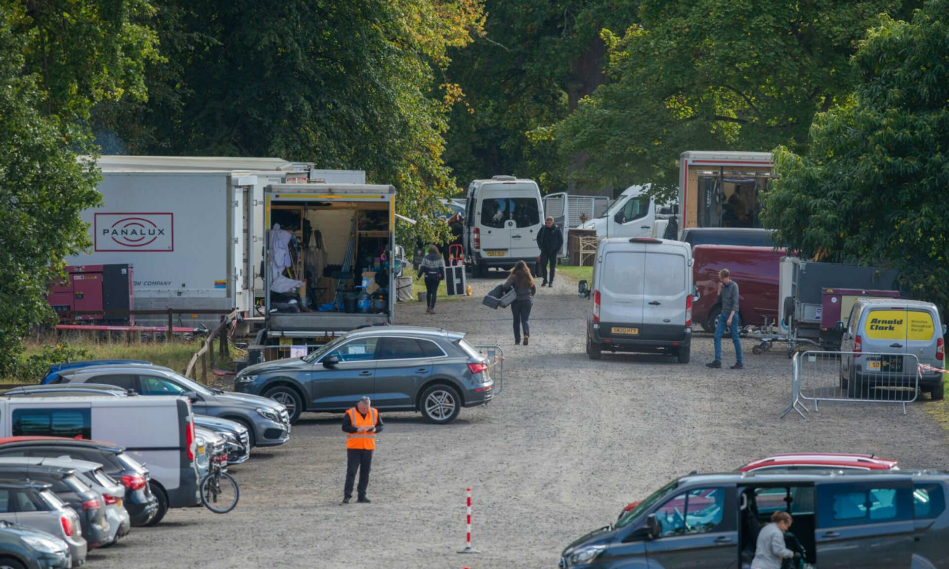 'Large-budget period drama' filming at Scone Palace in Perth