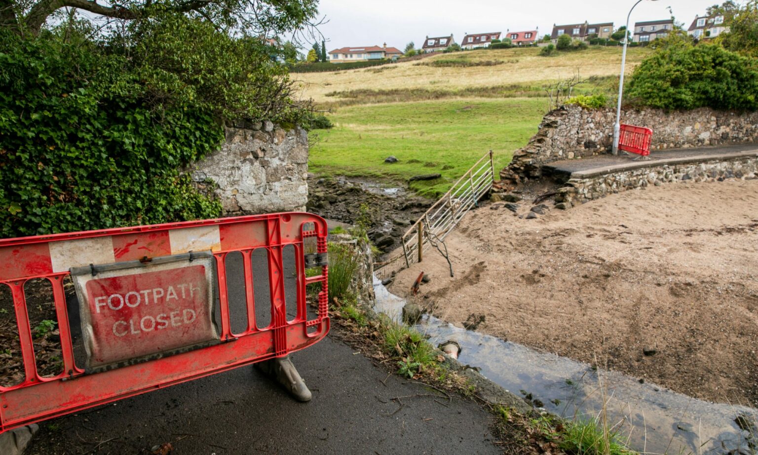Storm-hit Aberdour bridge work could finally begin in spring