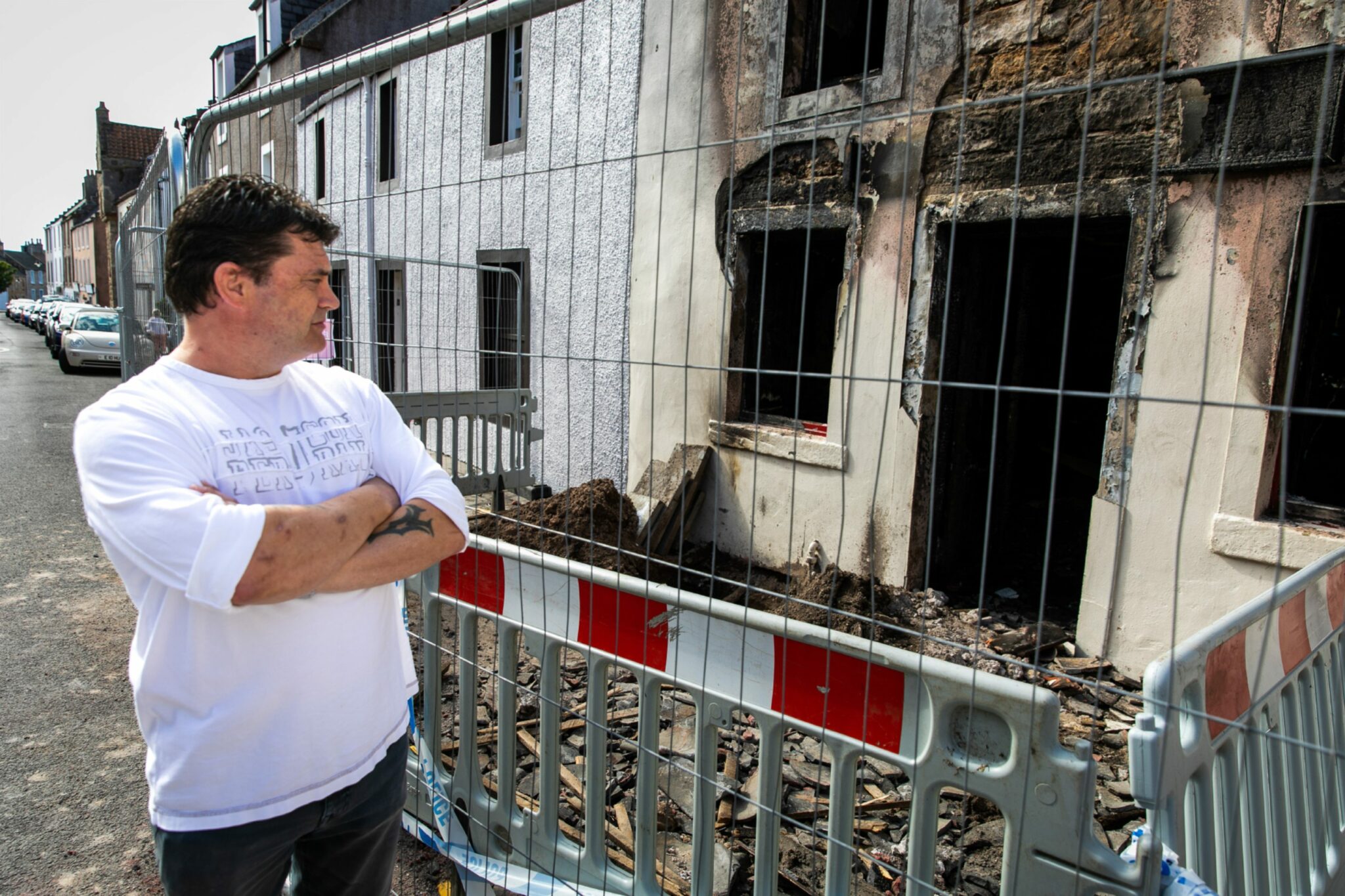 Pittenweem hero battled acrid smoke in rescue at fire-hit chip shop