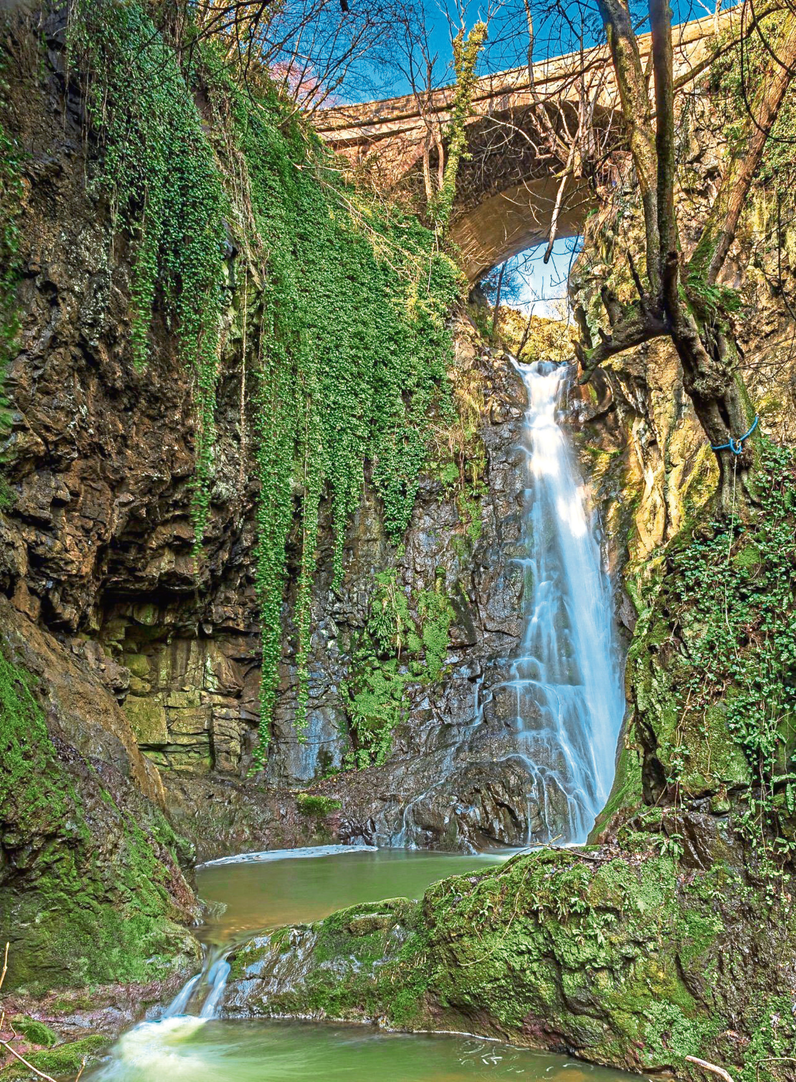 'Lost' waterfall of Scotland: Are you daring enough to explore hidden ...