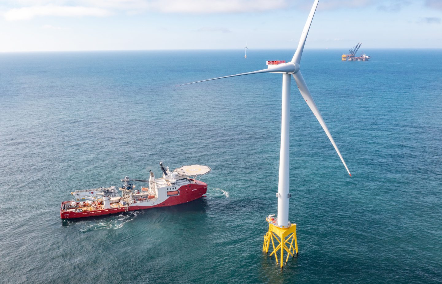 Final turbine installed at £3bn Seagreen wind farm off Angus coast
