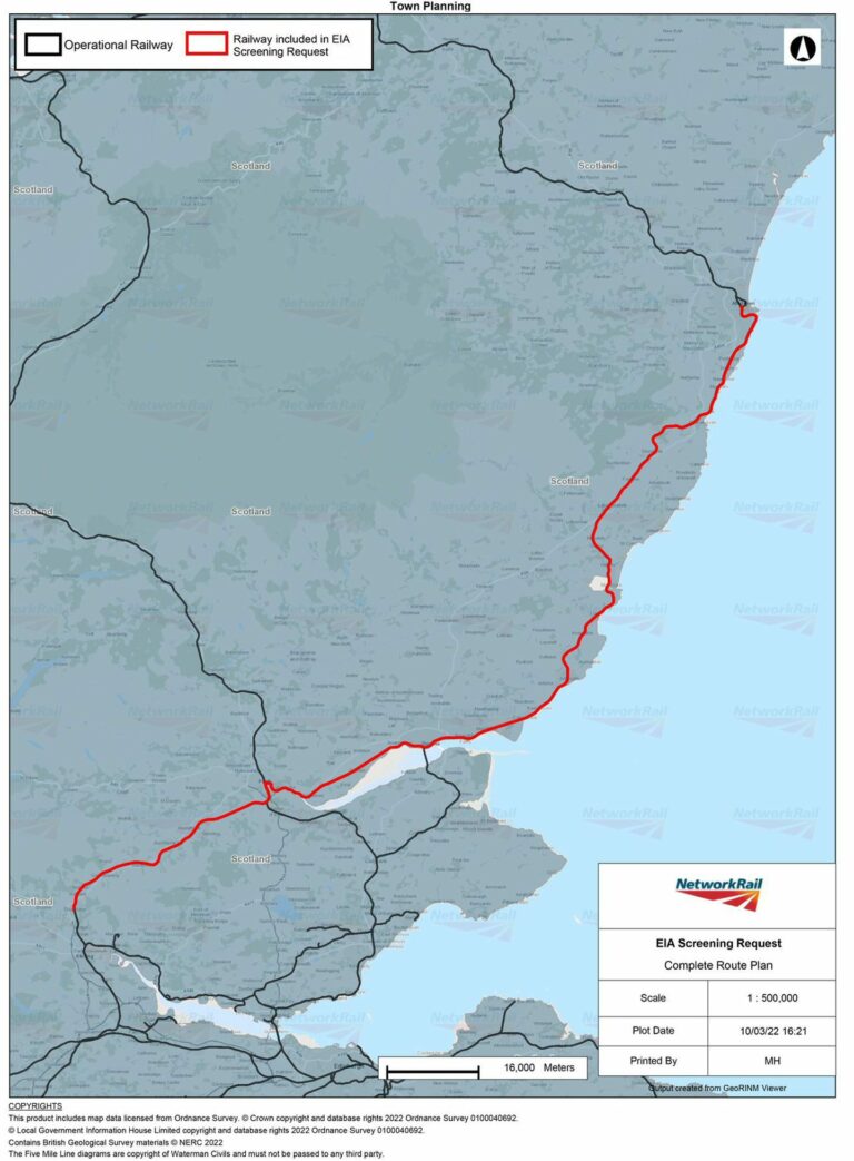 East coast train electrification plan could lead to 7 year disruption
