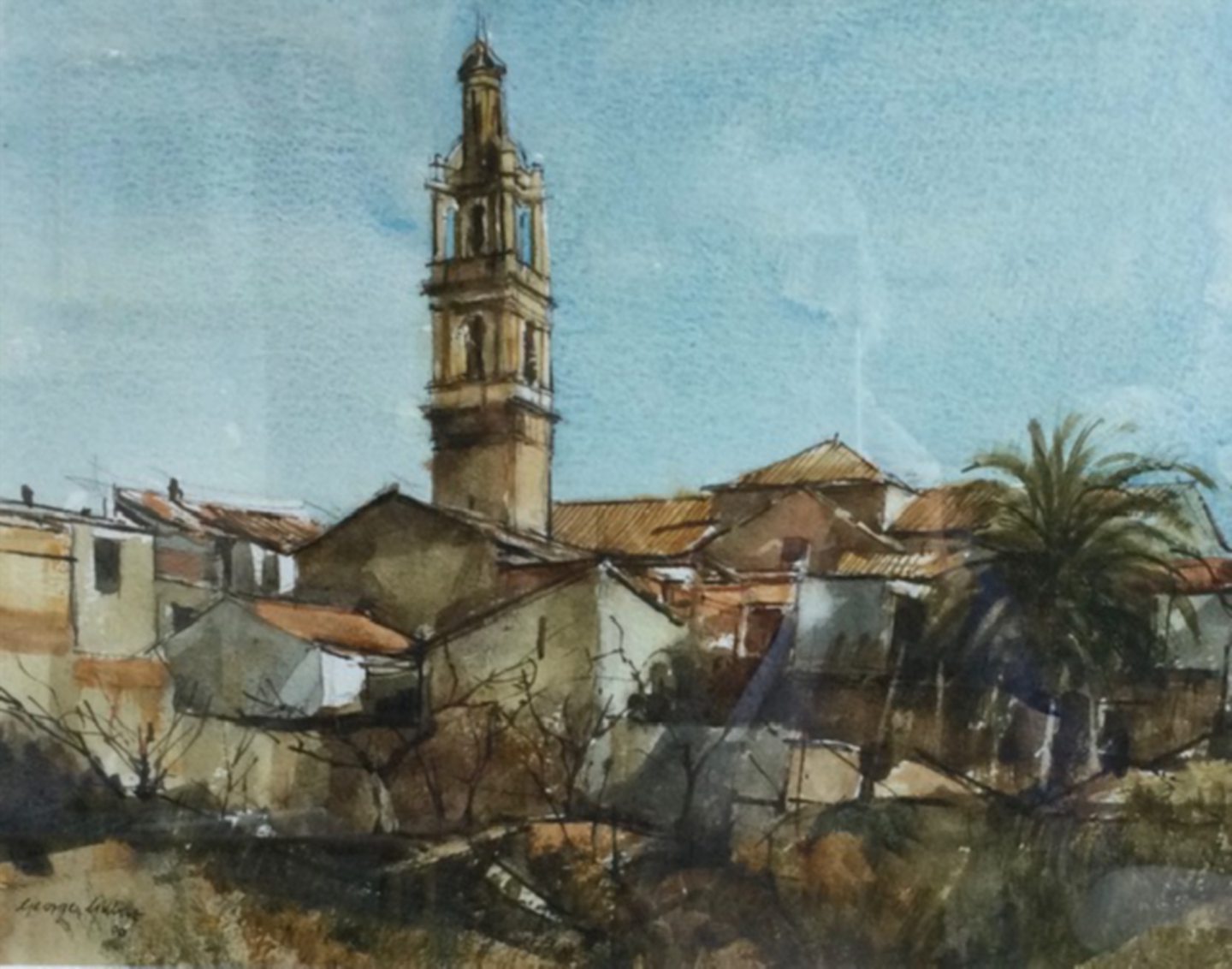 Fife artist George Gilbert RSW exhibiting in Dundee