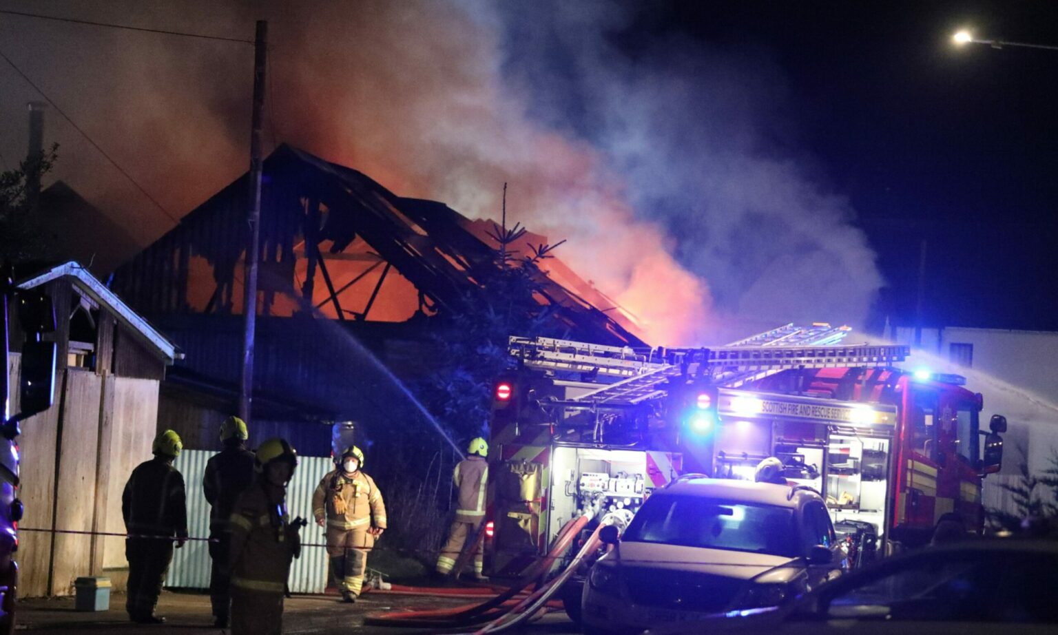 New pictures reveal aftermath of Blairgowrie laundry fire