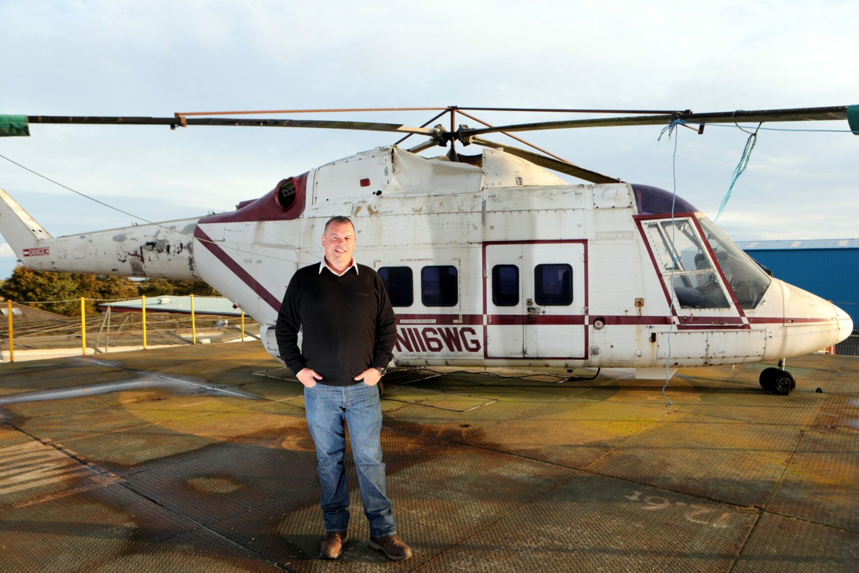 Buy a helicopter in Montrose for £20,000 - but it has no engine - The ...