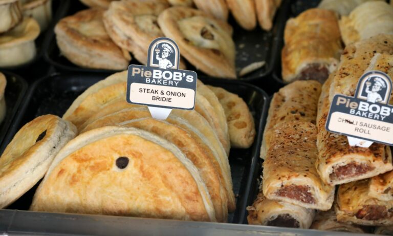 Pie Bob's Bakery serves footlong sausage rolls and doughnuts