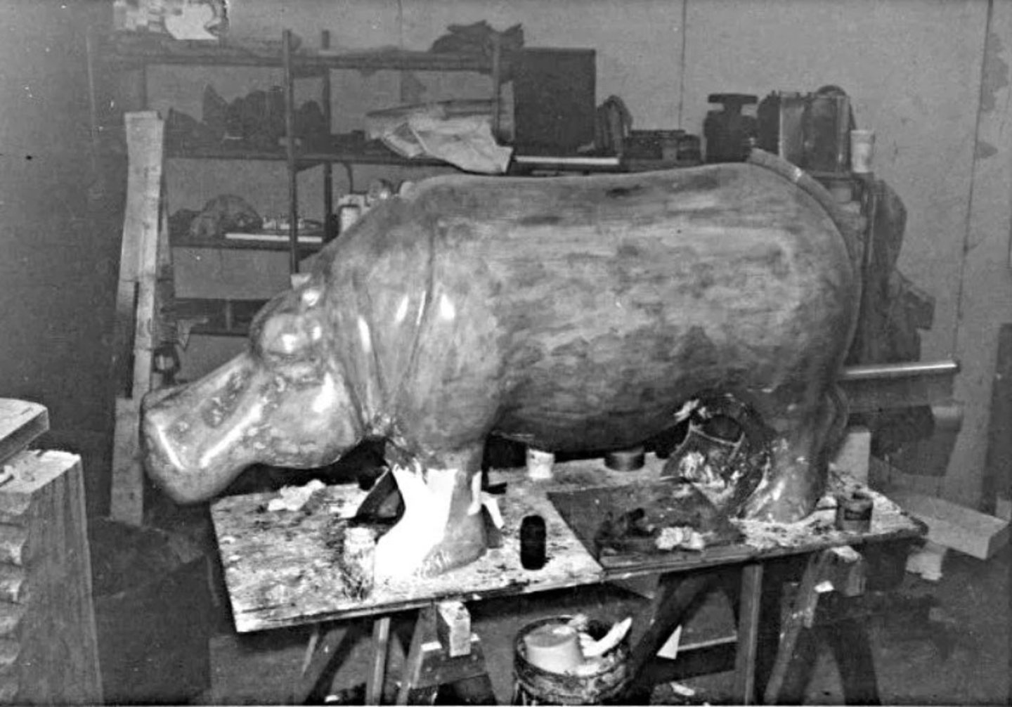 Stan Bonnar artist behind Glenrothes hippos plans new piece