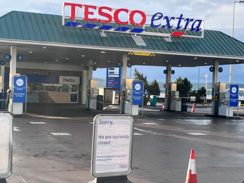 Dundee Tesco Riverside petrol station closed following crash