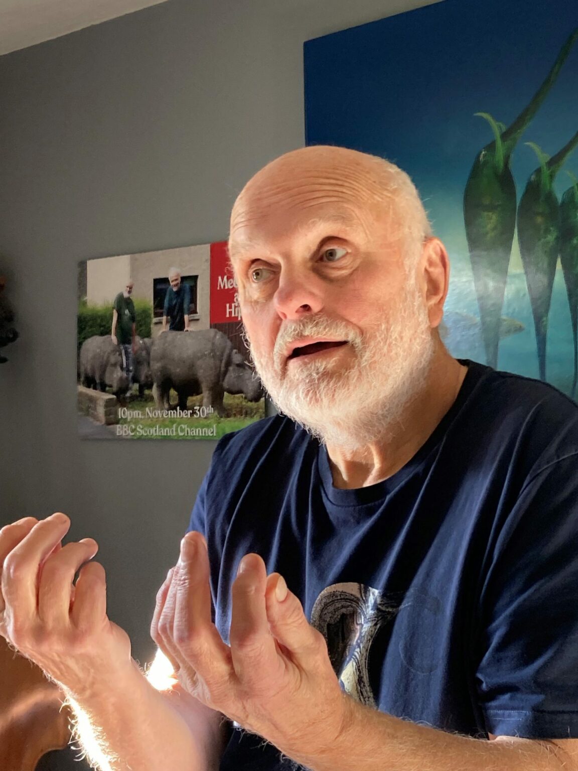 Stan Bonnar artist behind Glenrothes hippos plans new piece