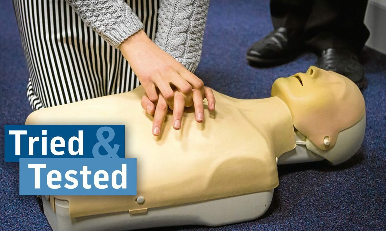 Can you really learn CPR in five minutes? We try life-saving training