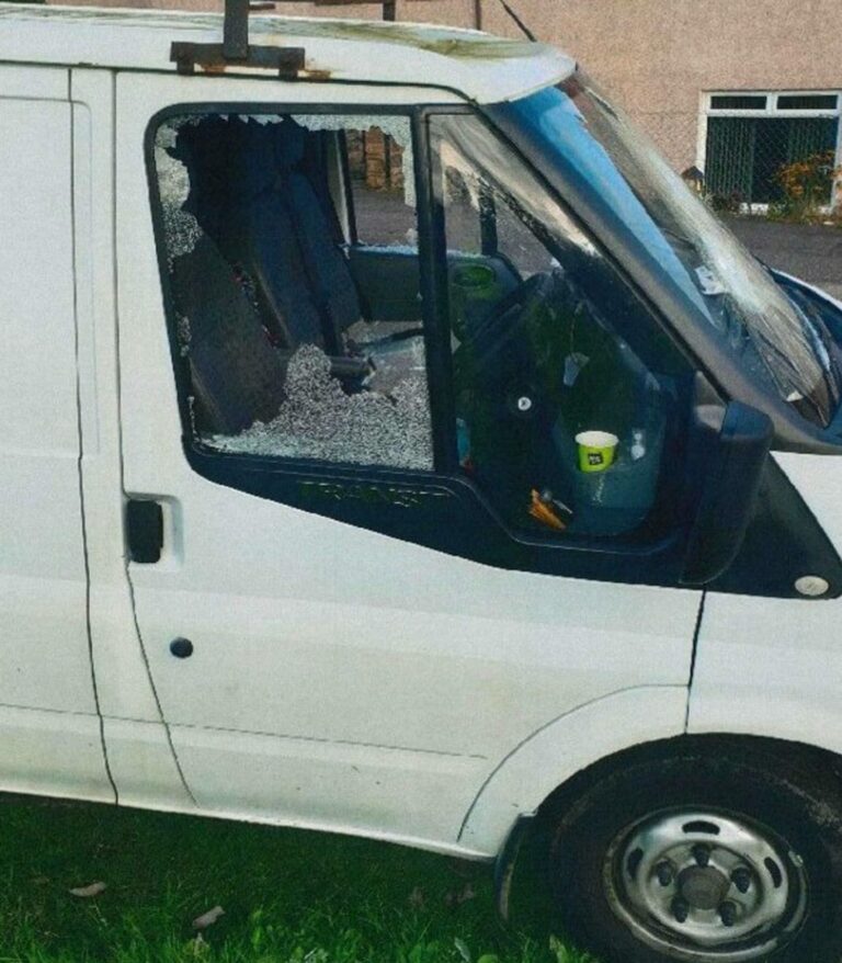 Tradesmen smashed up rival company's vans in Perth