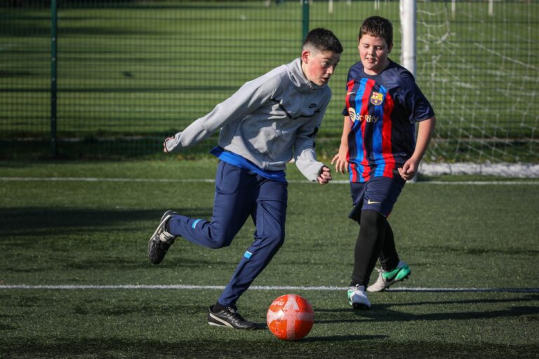 At Grove Academy football is being used help improve learning
