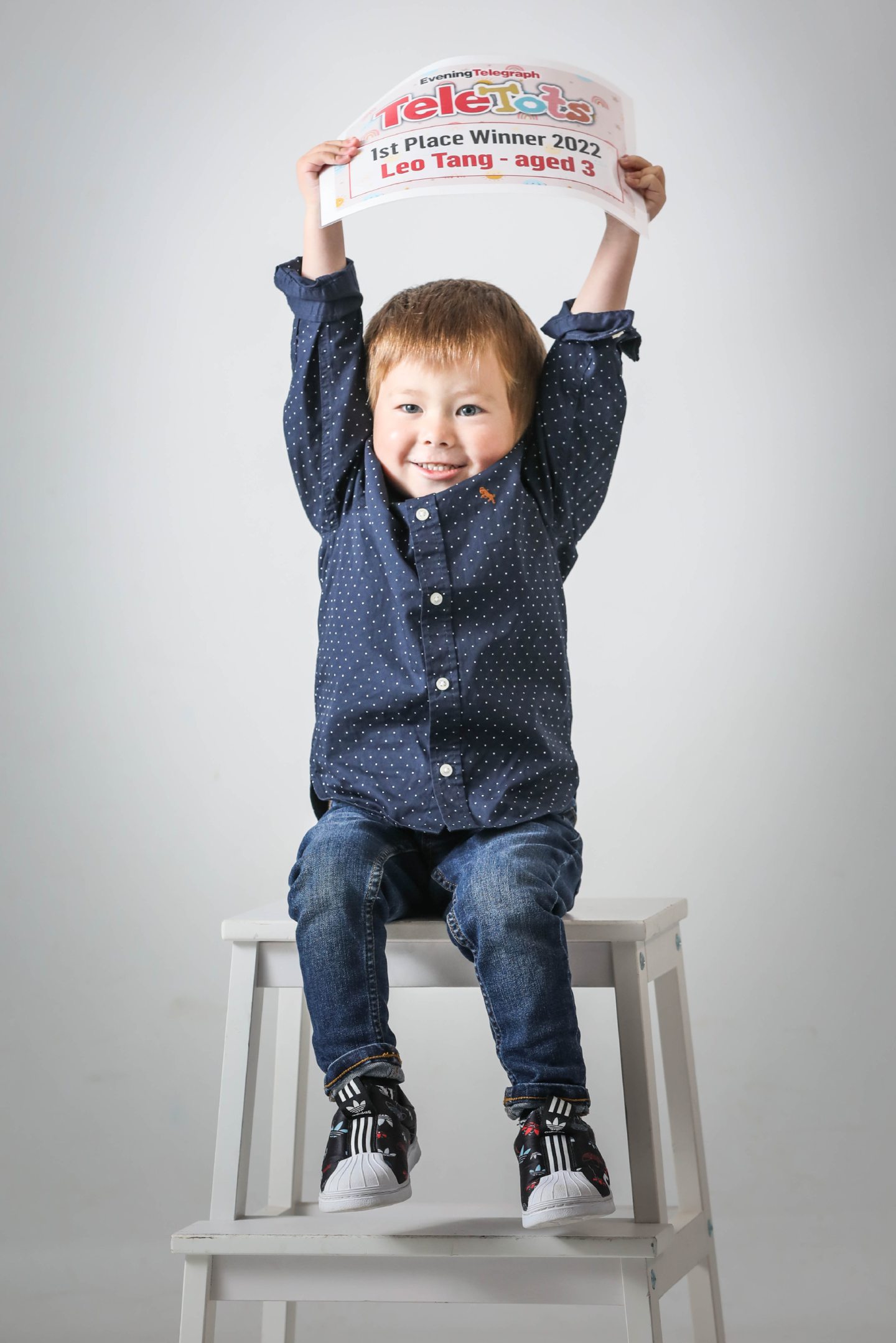 TeleTots 2022 winner is Leo Tang, 3, from Dundee