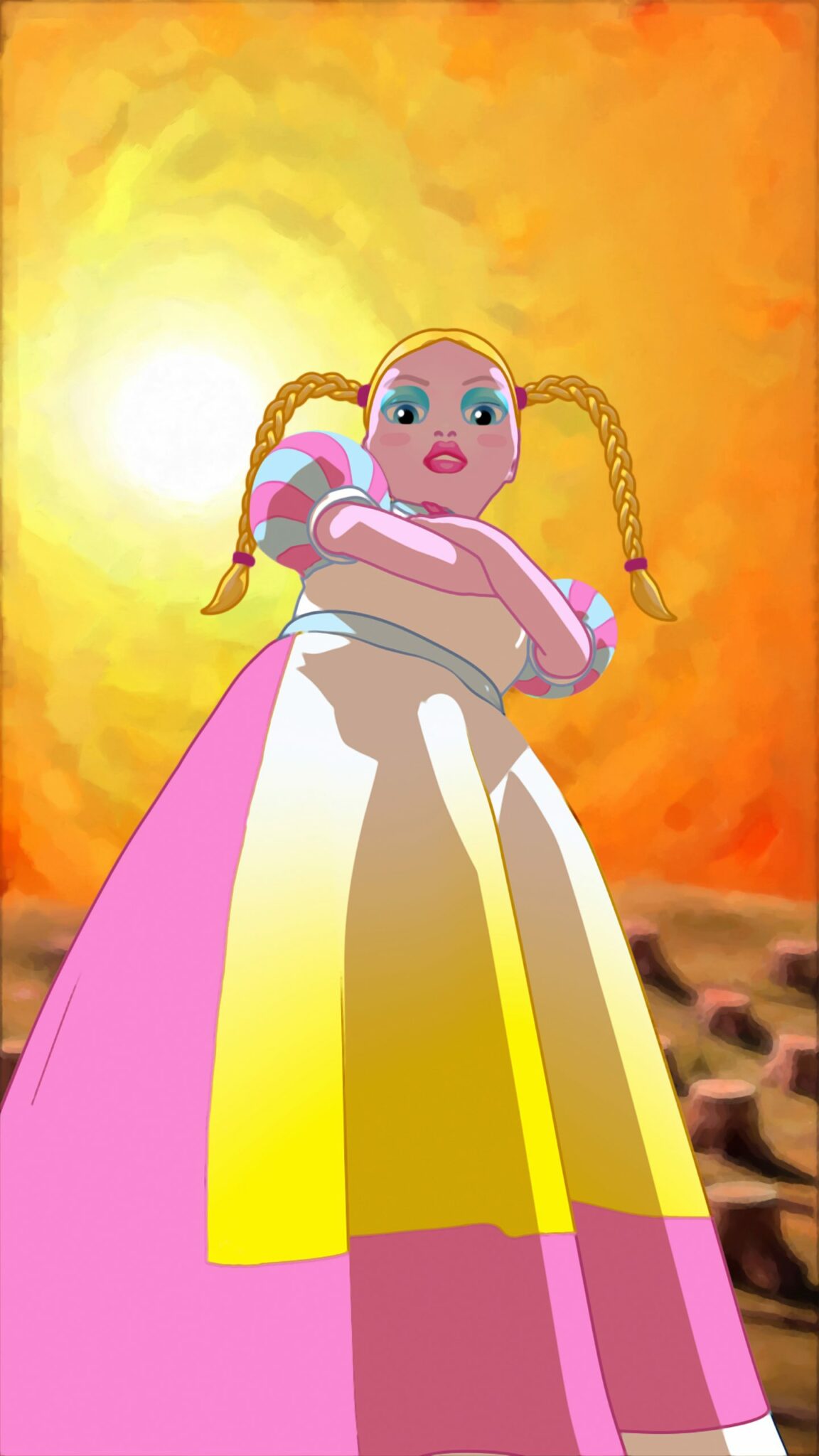 Rachel Maclean and Jupiter turn the world upside down in Perth - The ...