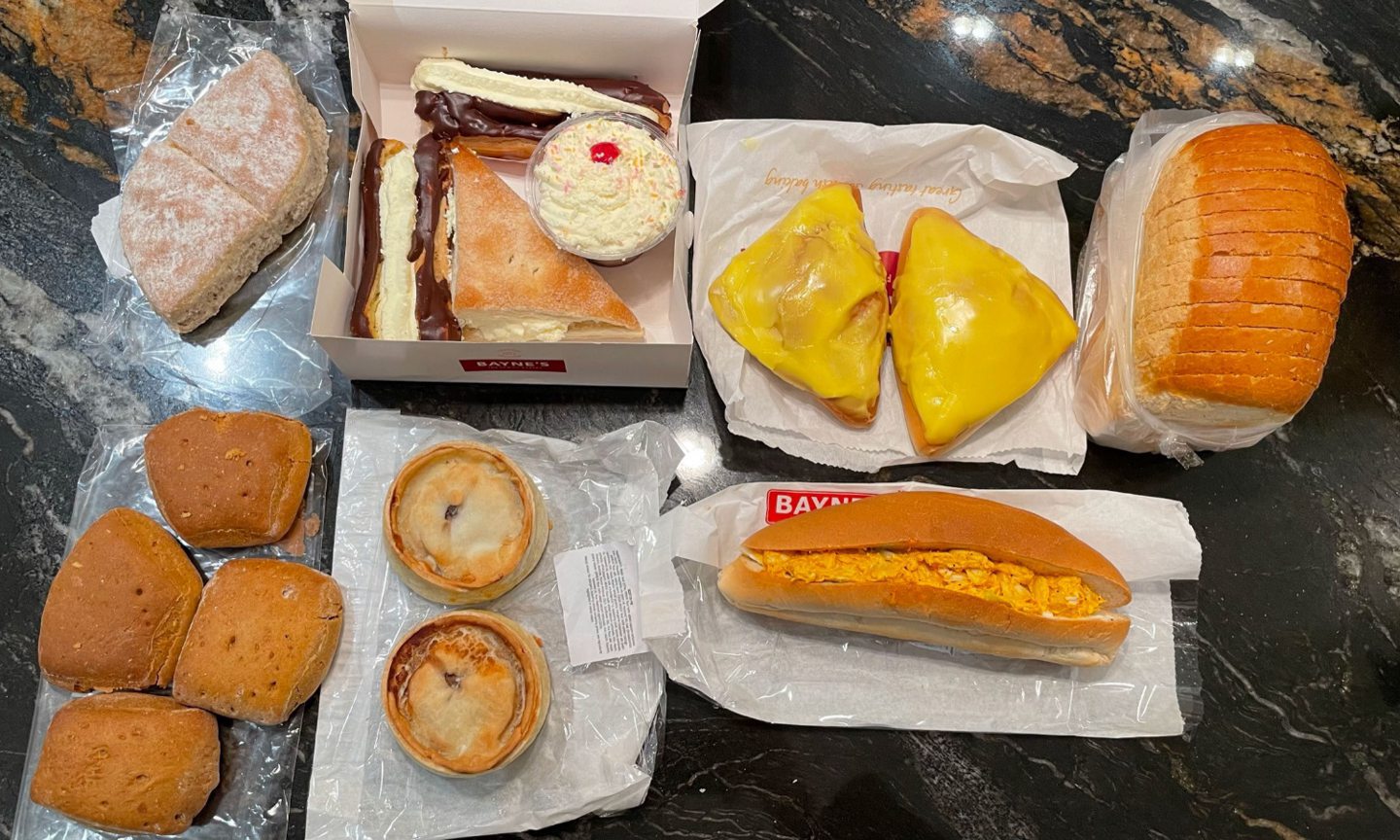 Bayne's Bakery Too Good To Go review: 16 items in my £3.50 bag