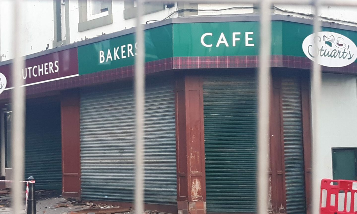 Stuart's bakery owner fears fire-hit Leven shop will be 'torn down'