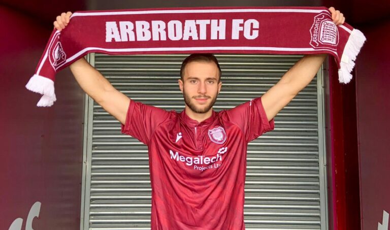 Florent Hoti on his time at Dundee United and Arbroath 'opportunity'