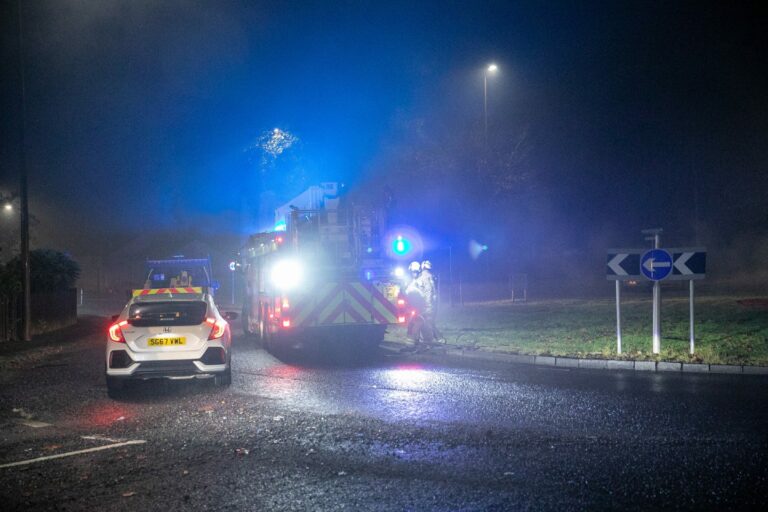 Kirkton quiet on Bonfire Night but crews attacked as they attend fires ...