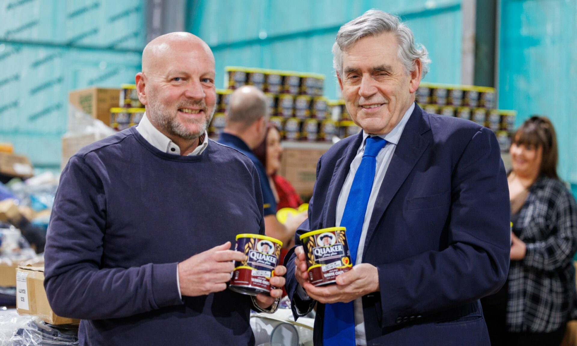 Porridge for breakfast as PepsiCo joins Fife Big Hoose Project