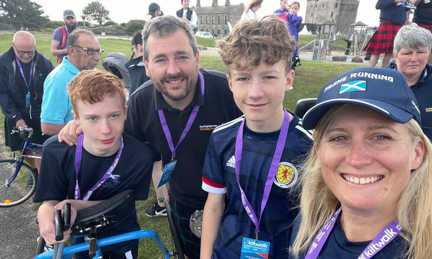 Perth man whose son has cerebral palsy focused on disability sport