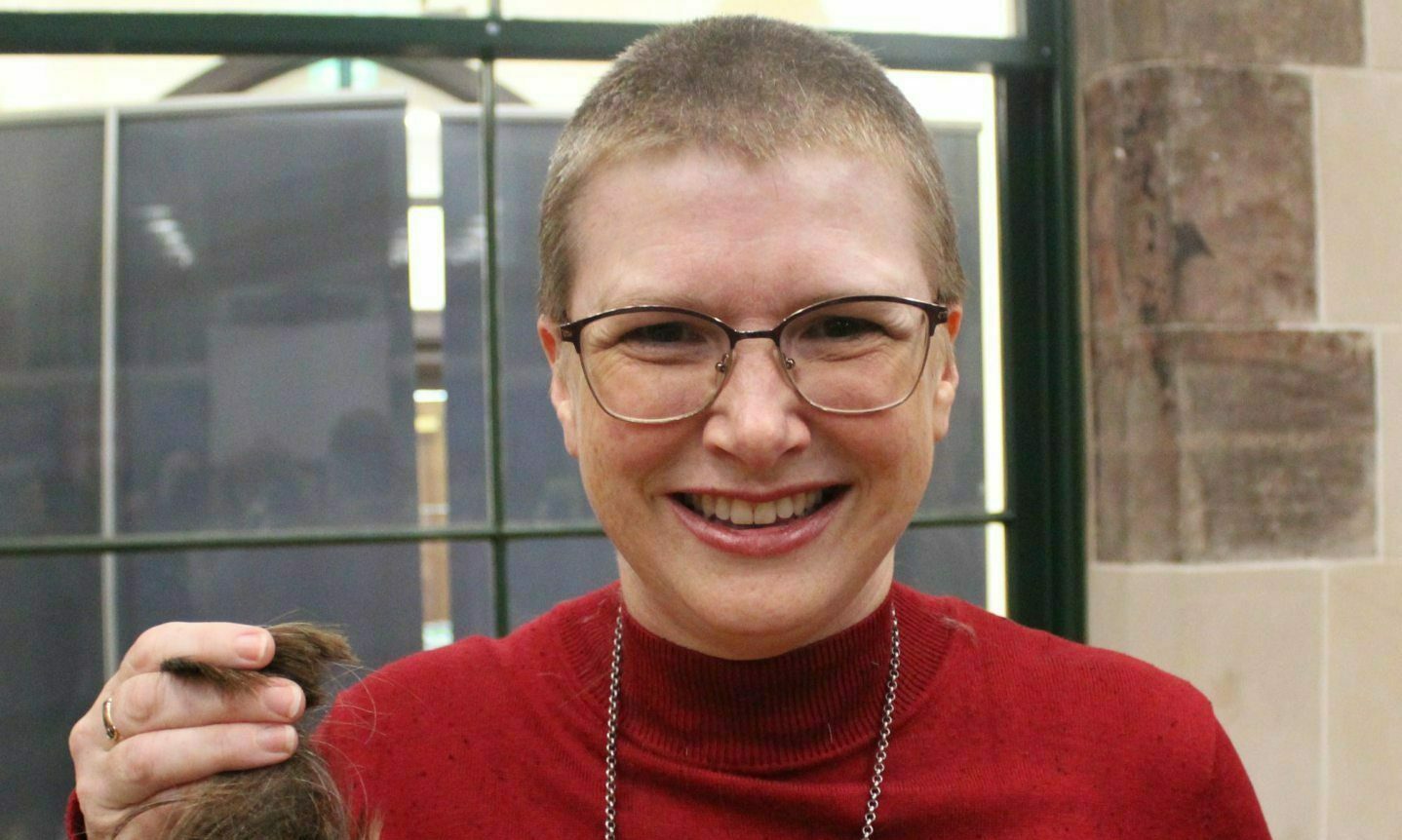 Morgan Academy teacher has head shaved for Children in Need