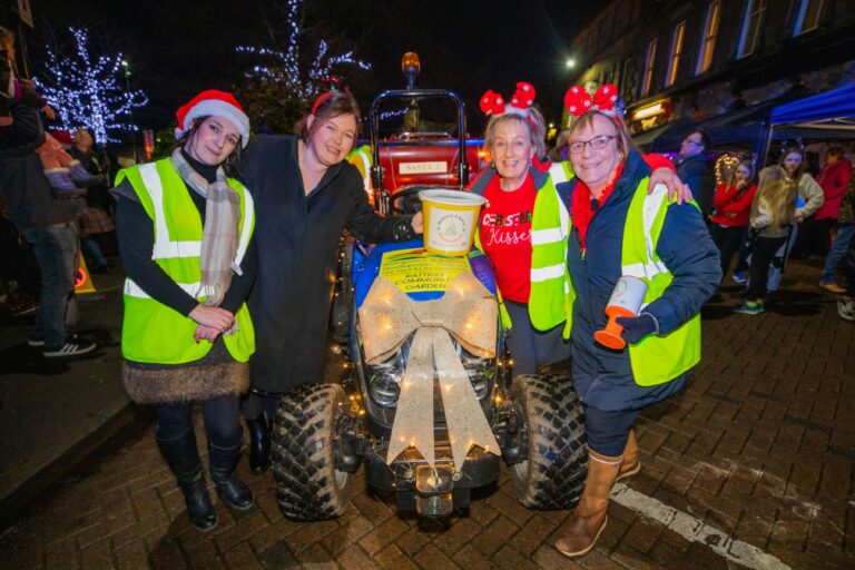 Pictures from Christmas light switch-ons in Blairgowrie and Alyth