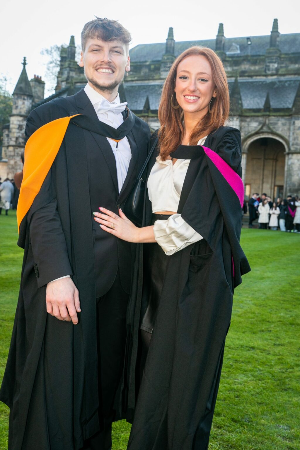 First day of St Andrews winter graduation ceremonies