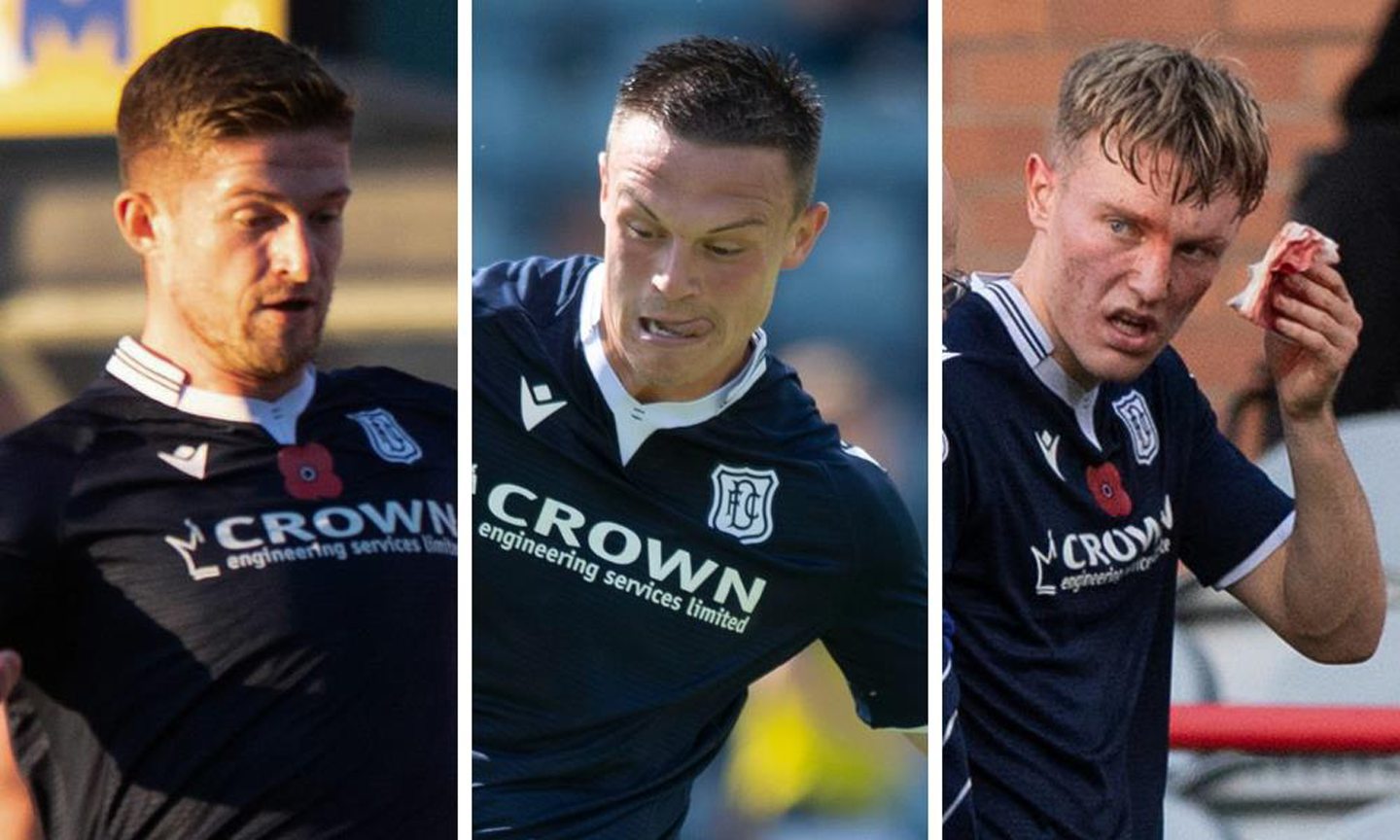 Dundee team news: Trio set to miss Hamilton Accies clash