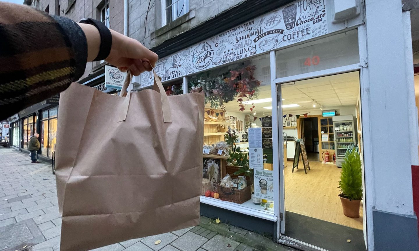 Casella and Polegato: Too Good To Go £3.59 bag review in Perth